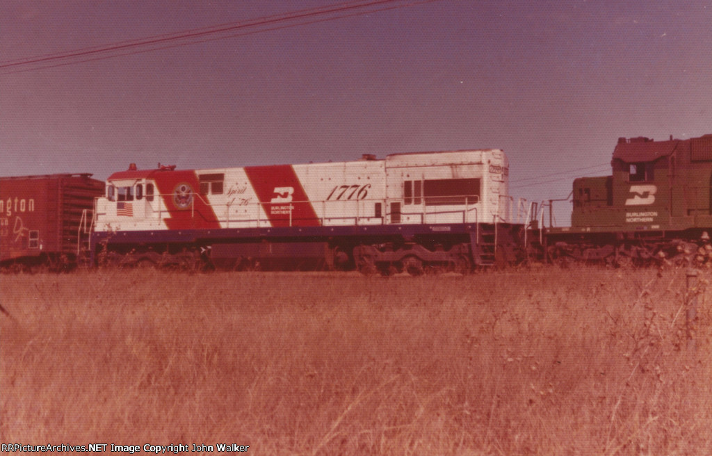 BN 1776 on the Fort Worth & Denver